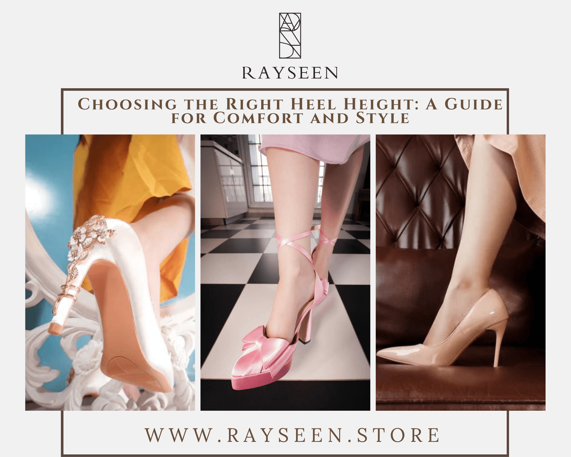 Choosing the Right Heel Height: A Guide for Comfort and Style